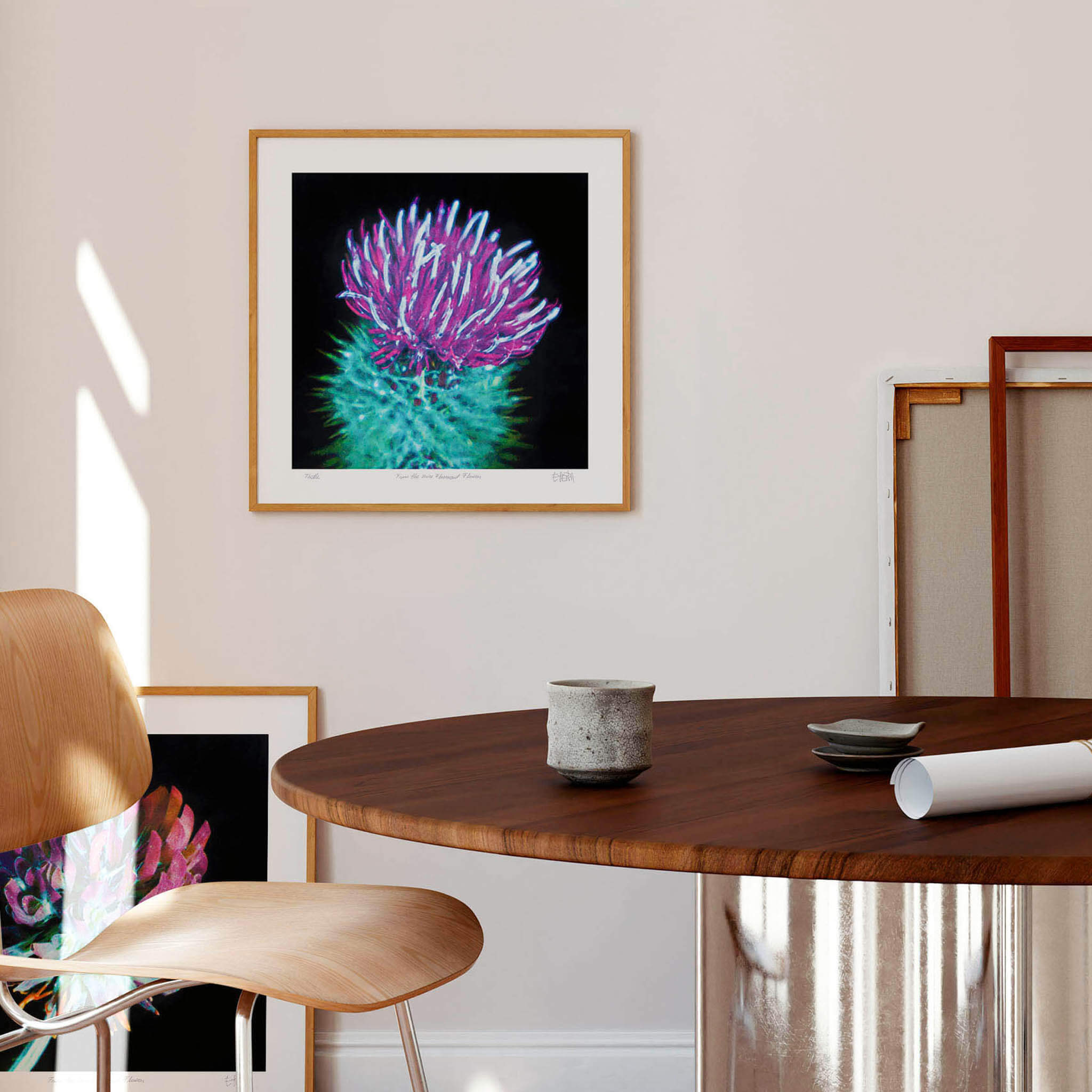 Thistle | Flower art print | Studio Parga